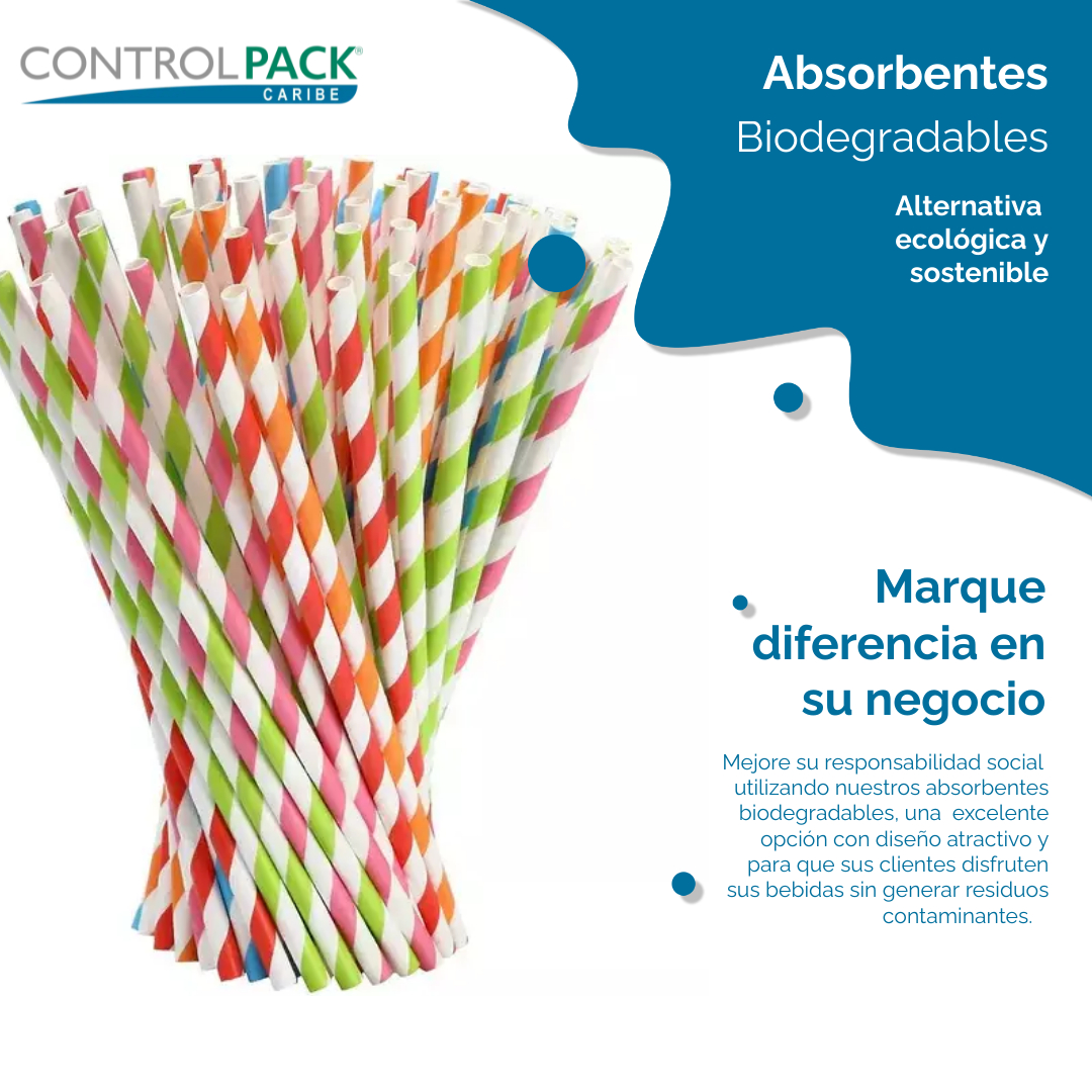 Absorbentes Biodegradables alternativa ecológica y sostenible - Controlpack